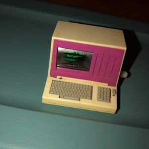 Mattel | Toys | Vintage 98s Barbie Windup Computer | Poshmark